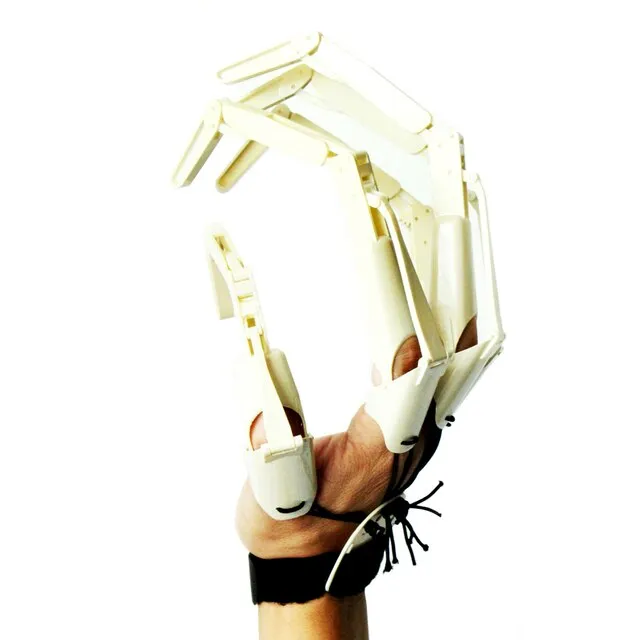 3D Printed Extensions Halloween Articulated Fingers Skeleton Hand 3D ...