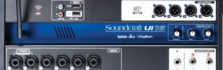 SOUNDCRAFT Ui16 ดิจิตอลมิกเซอร์ มีช่องสัญญาณ 16-Input | Lazada.co.th