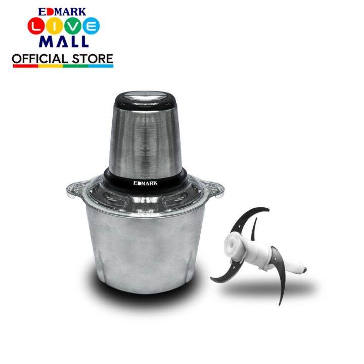 NEW!EDMARK ELECTRIC STAINLESS CHOPPER | Lazada PH