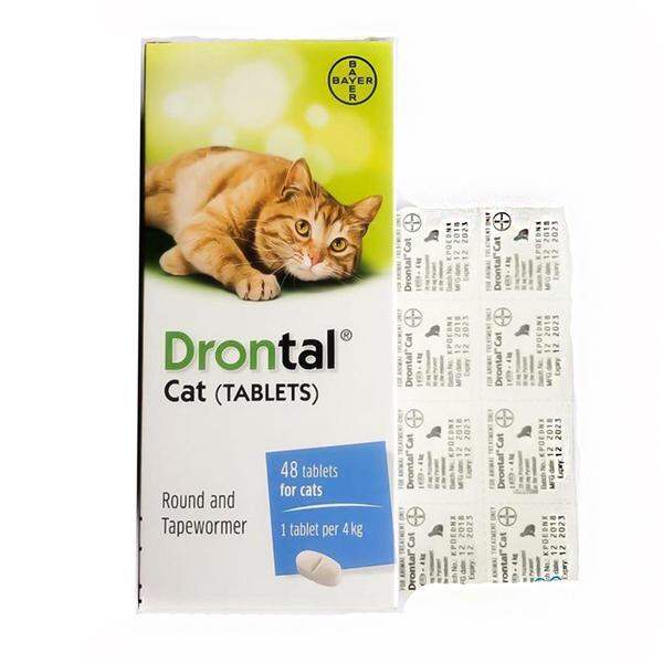Drontal Cat Tablet (1 tablet) (Original) | Lazada