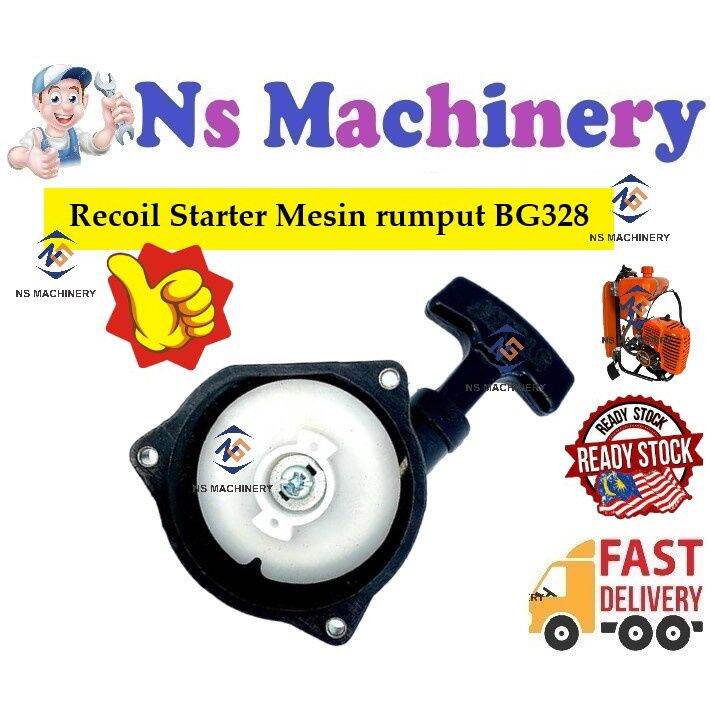 Recoil Starter Mesin rumput BG328 (3s) / BG328A Brush Cutter TANIKA ...