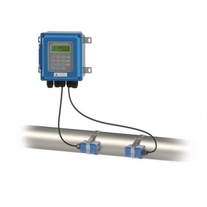 TUF-2000B Water Ultrasonic Flow Meter TS-2/TM-1/TL-1 Wall Mounted Type ...