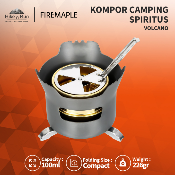 Kompor Spiritus Firemaple Volcano Outdoor Liquid Fuel Stove | Lazada ...