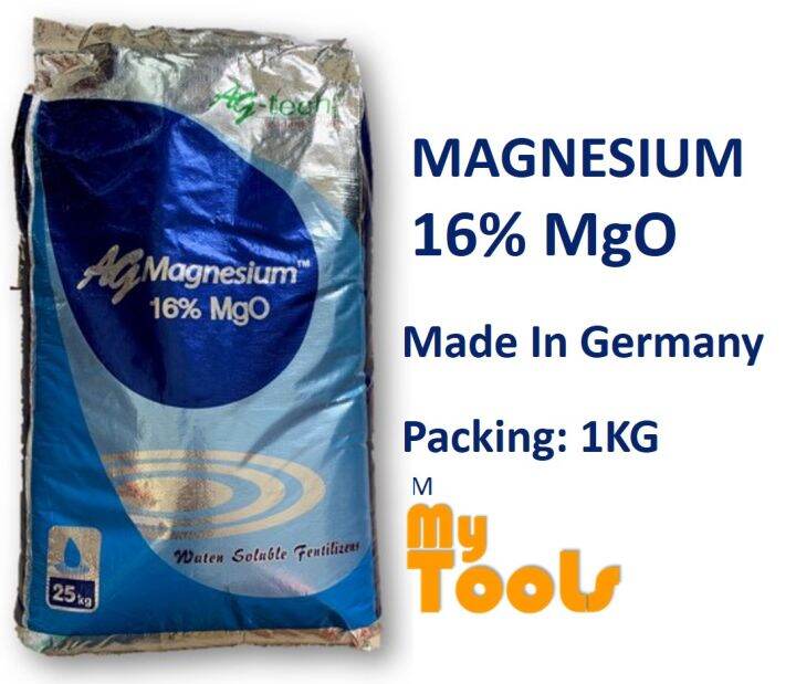 Mytools 1kg AG Magnesium 16% MgO MacroNutrients Macro Nutrients ...