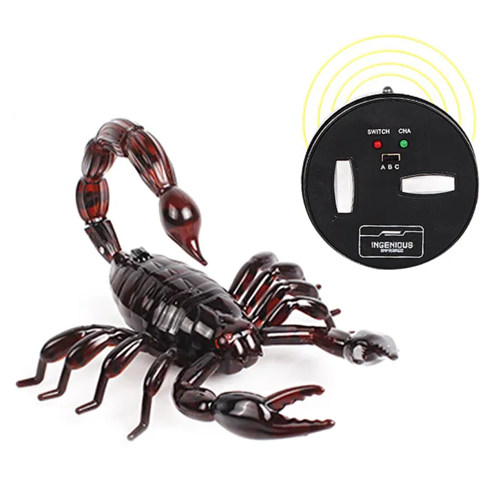BETOP Infrared Lifelike Remote Control Scorpion Toys Realistic Scorpid ...