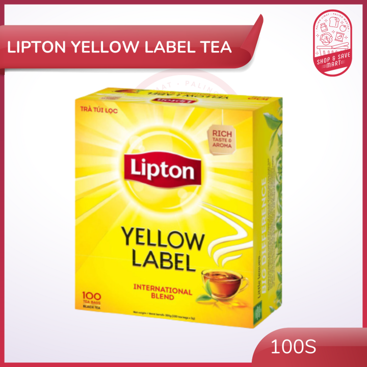 Lipton Yellow Label Tea Bag (2g x 100s) - 200g Beg Teh Lipton Yellow ...