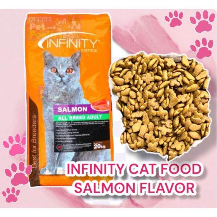 Infinity Cat Dry Food Salmon and Ocean Fish Flavor Kilo Repacked All Breeds | Lazada PH