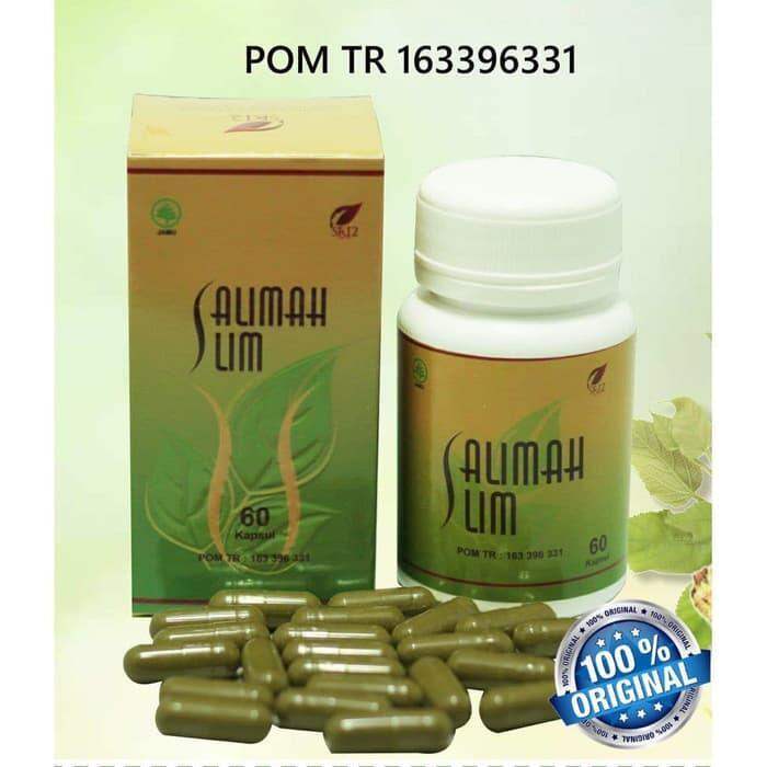 PAKET AMPUH!! SALIMAH SLIM SR12/ OBAT DIET/ PENURUN BERAT BADAN HERBAL ...
