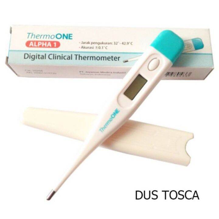 Termometer thermo one alpha 1 merek onemed | Lazada Indonesia