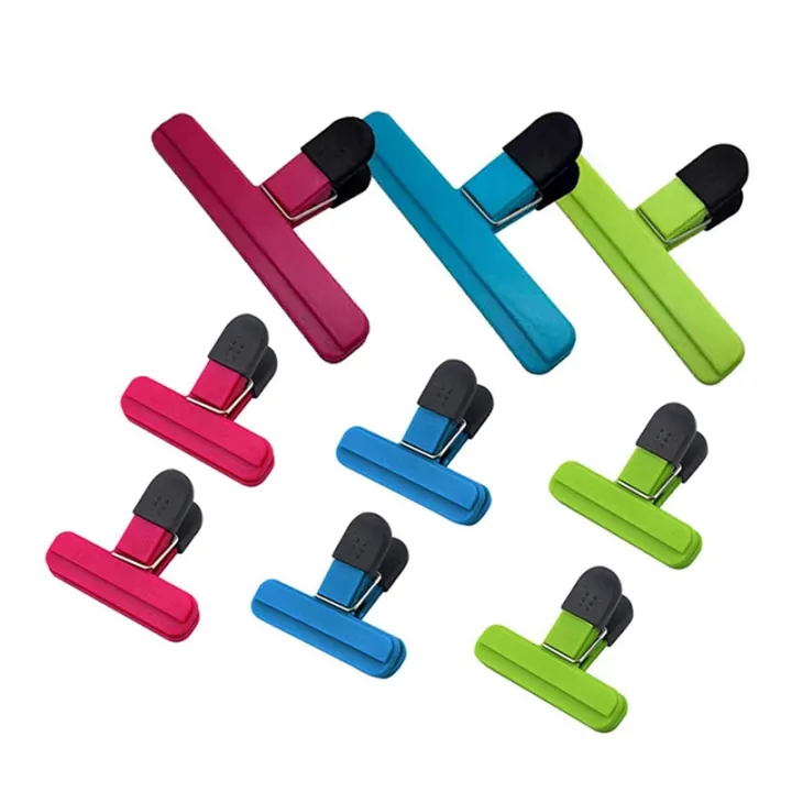 9 Pcs Chip Bag Food Packages Clips Sealing Clips Air Tight Seal Grip ...