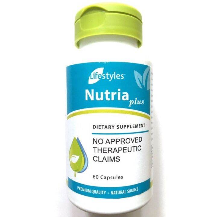 Original Lifestyles Nutria Plus 60 capsules | Lazada PH