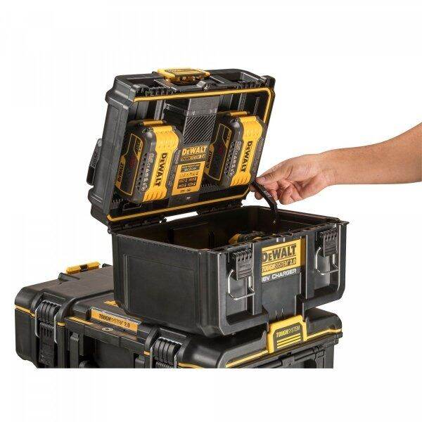 DEWALT Tough System 2.0 กล่องเครื่องพร้อมที่ชาร์จ 2 ช่อง DWST83471-QW ...