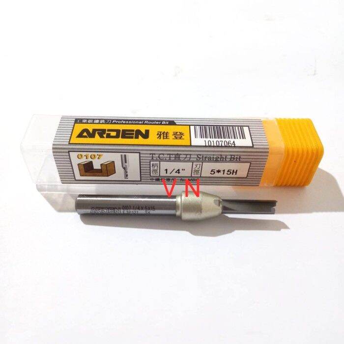 Mata Profil/Router Lurus 5 mm Full TCT/Straight Bit ARDEN | Lazada ...