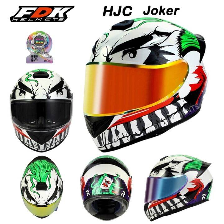 Full Face Helmet HJC Helmet FDK K1 Joker Full Face Motorcycle Helmet ...