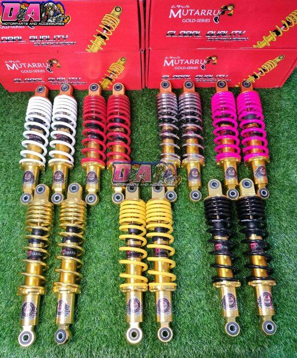 MUTARRU REAR SHOCK 310mm GOLD SERIES WAVE / SMASH / SHOGUN / XRM / RS ...