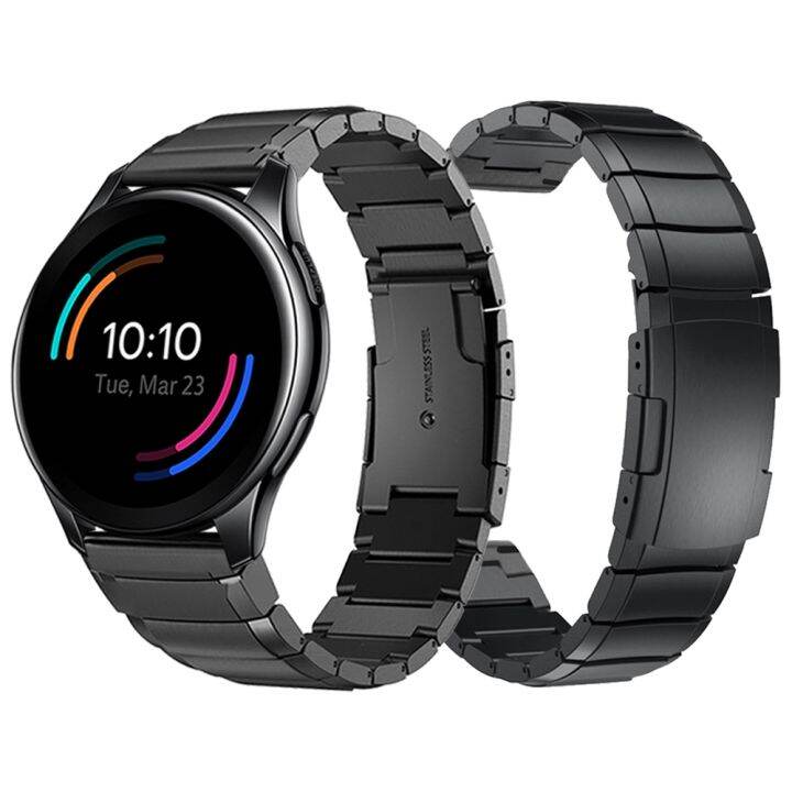 CHUYANG SHOP ‖ สายสแตนเลสสำหรับ Oneplus Watch Band One Plus Smartwatch ...