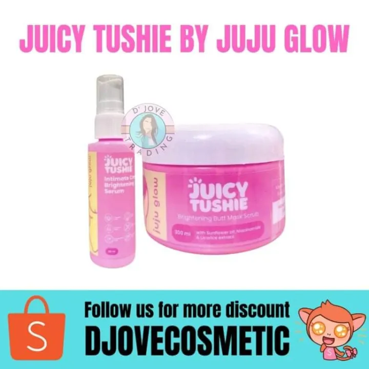 Original Juicy Tushi Serum / Juicy Tushi Butt Scrub by Juju Glow | Lazada PH