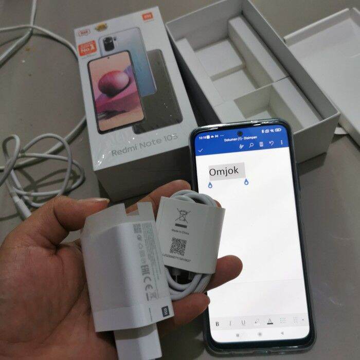 Charger Xiaomi Redmi Note 10s Copotan Bawaan Hp Original 1000% | Lazada ...