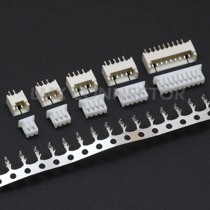 20 Set 1.25mm Pitch Connector Micro JST Horizontal Straight Pin 2/3/4/5/6/7/8/9/10/11/12P ( Pin ...