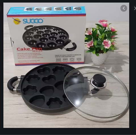Suggo Cetakan Teflon Kue Cubit 12 Lubang | Lazada Indonesia