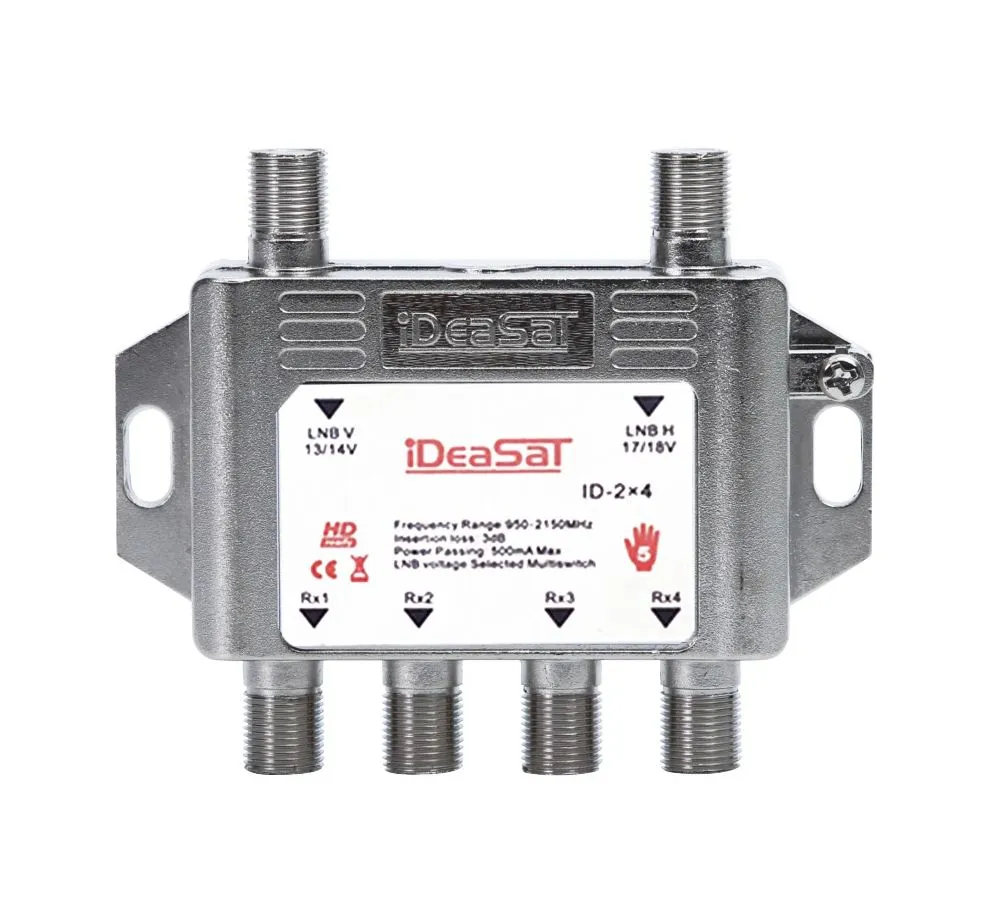 ideasat multiswitch แยกอิสระ 2ออก4 รุ่น id2*4 c/ku : พร้อมส่ง ltgroup ...
