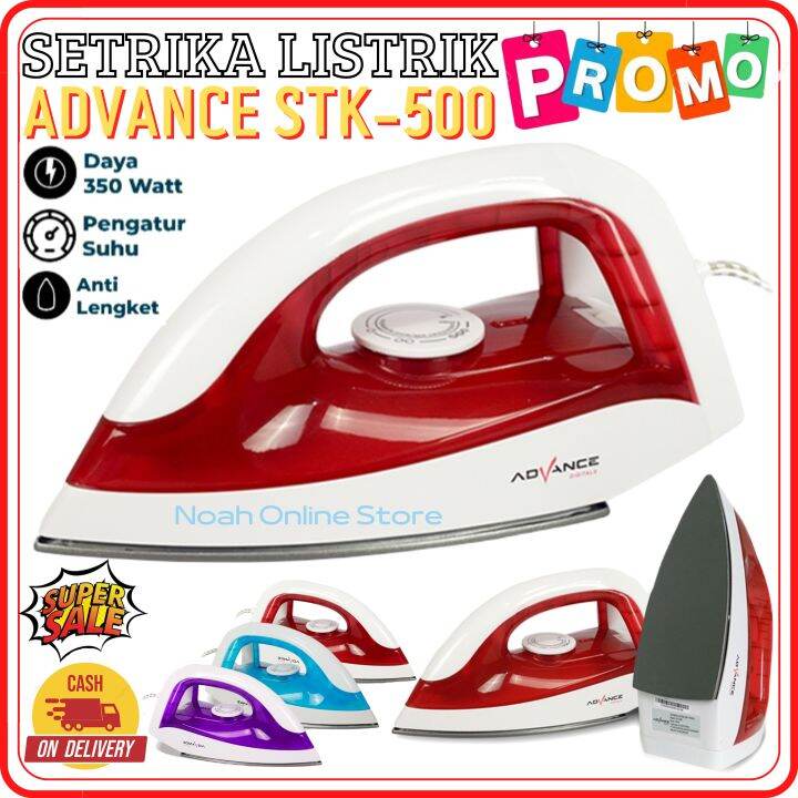 Setrika Listrik Advance STK 500 - Setrika Listrik Anti Lengket Advance ...