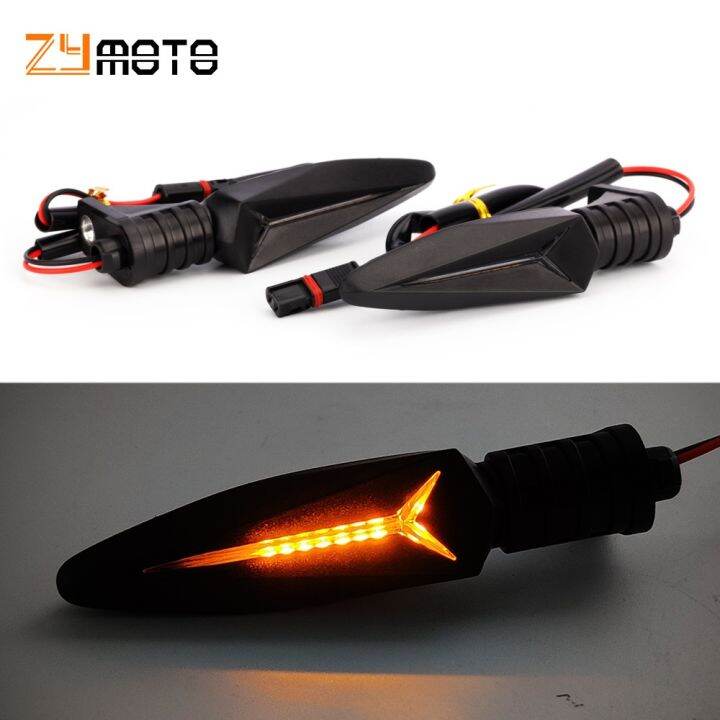 Motorcycle Black Front Turn Indicator Signal LED Lights For BMW F750GS ...