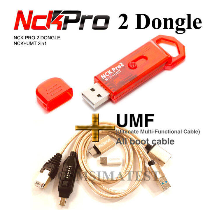 2021 Version Nck Pro 2 Dongle 2 in 1 function + UMF All Boot Cable ...