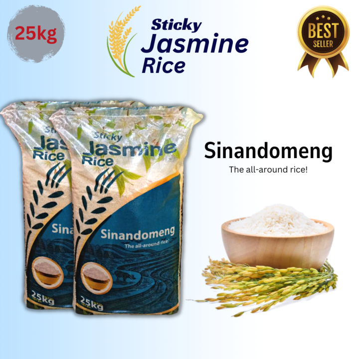 AP Sticky Jasmine Rice Sinandomeng the all-around Rice 25kg | Lazada PH