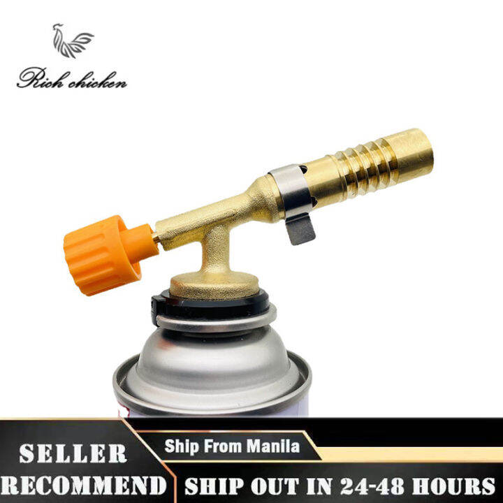 Rich chicken High Pressure Oxygen Heating Gas Stove Flamethrower ...