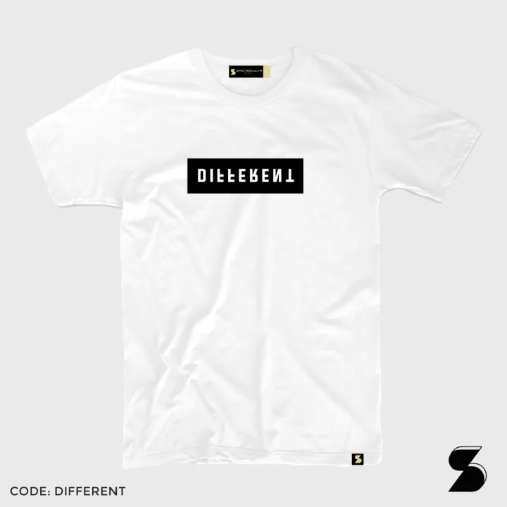 DIFFERENT | Statement Tshirt | Specteecular MNL Tee | Lazada PH
