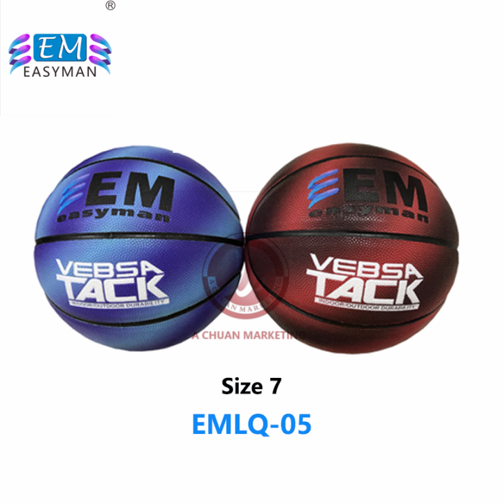 EMLQ-05 EASYMAN Fluorescent Color Basketball (SIZE:7) | Lazada PH