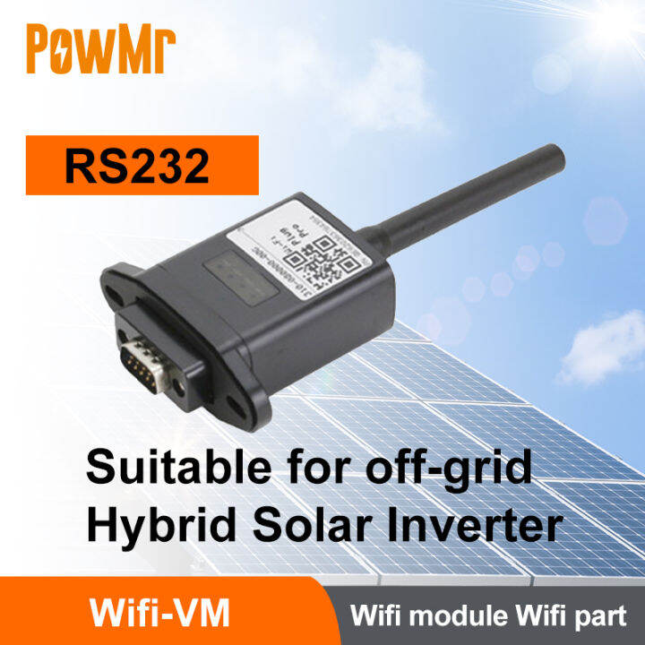 PowMr MPPT Solar Inverter WiFi Module Wireless Device With RS232 Port ...