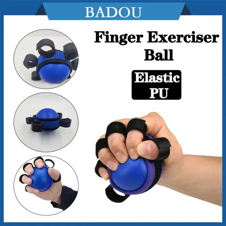 Finger Exerciser Ball Hand Grip Strengthener Finger Exerciser Hand ...