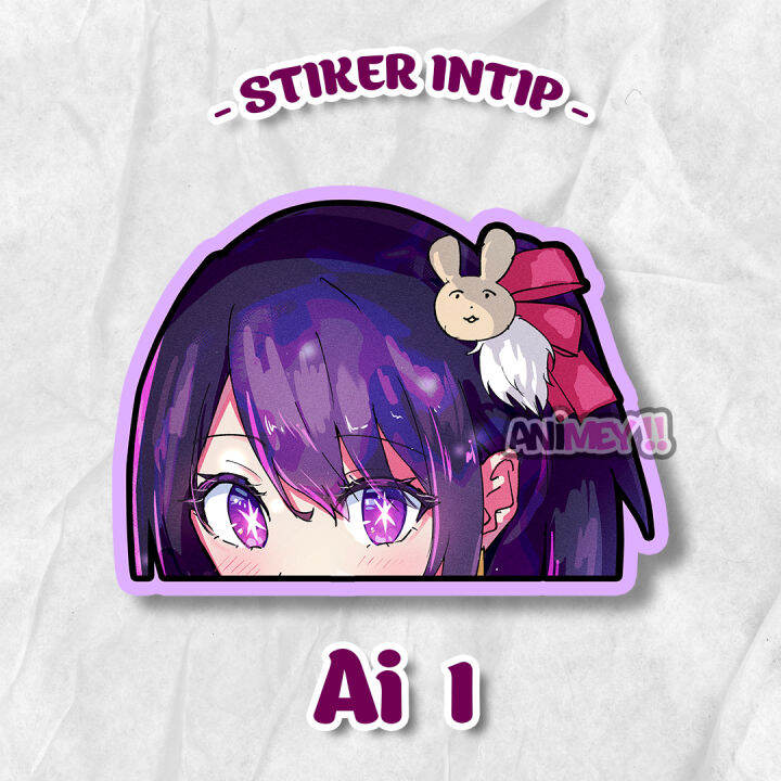 Stiker Intip Ai Hoshino / Sticker Anime Waterproof | Lazada Indonesia
