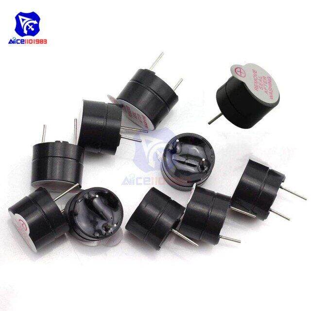 Diymore 10pcs/lot Dc 3v / 5v Passive Buzzer Alarm Beeper 12x9.6mm 2 ... Diymore 10pcs/lot Dc 3v / 5v Passive Buzzer Alarm Beeper 12x9.6mm 2 ...