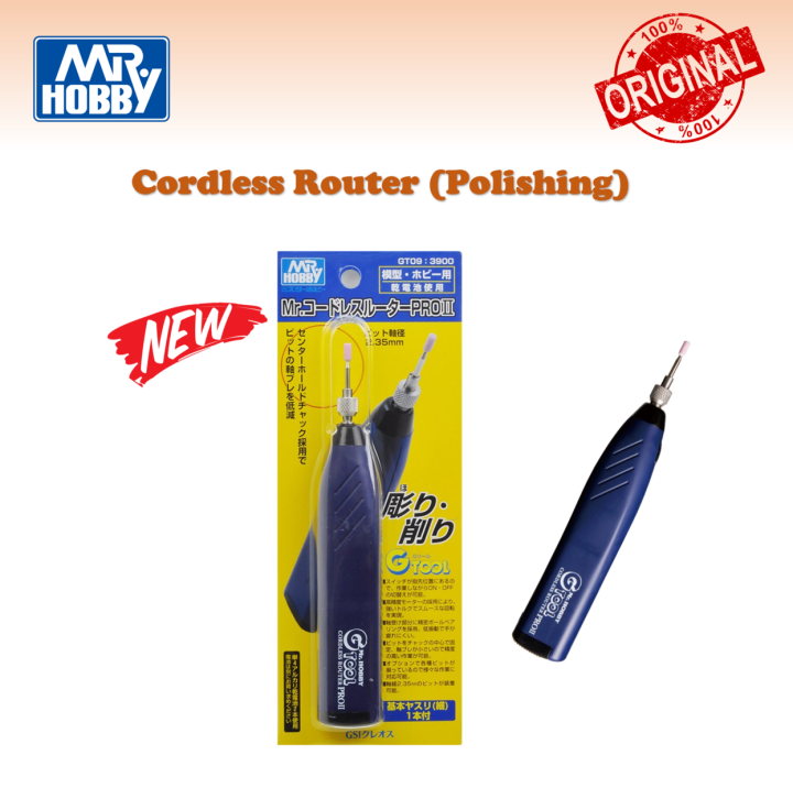 Mr.Hobby G-Tool Cordless Router Pro II GT-09 Gundam Tool Polish Sanding ...