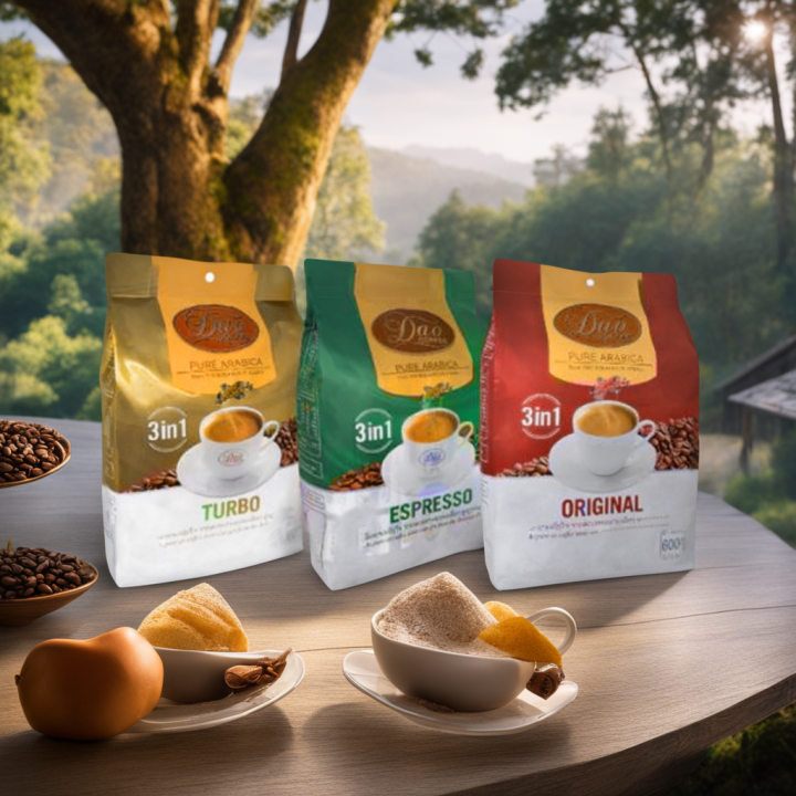 Dao Coffee Pure Arabica 3-in-1 Variety Pack กาแฟดาว อาราบิก้าแท้ 3-in-1 ...