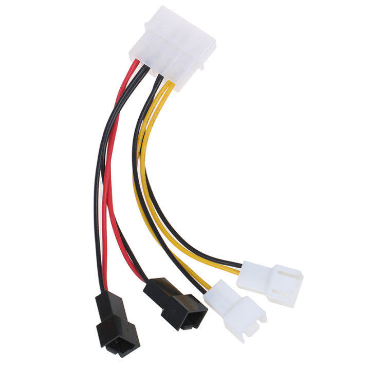 [Gary Lidia] PC 4-Pin Molex IDE to 3-Pin CPU Chasis Case Fan Power ...