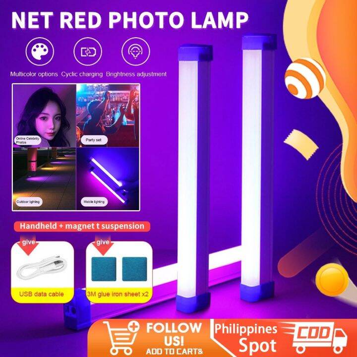 【COD】Zseltop Handheld LED Light Tube Ambient Light Fill light ...