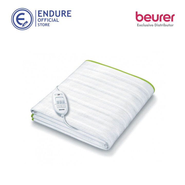Beurer TS 15 Heated Underblanket- Breathable heated underblanket for attaching to the mattress ...