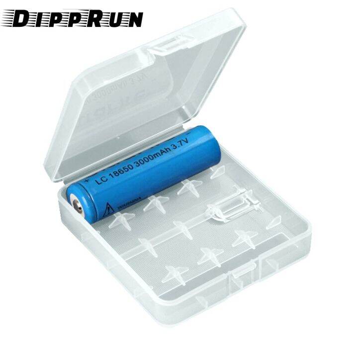 DIPPRUN【OPP Package】18650 Battery Box Plastic Case Casing Holder ...