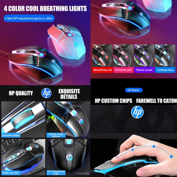 K880 Mechanical Keyboard 104 Key Computer S30 RGB Wired Combo Gaming Keyboard Mouse Combo ...