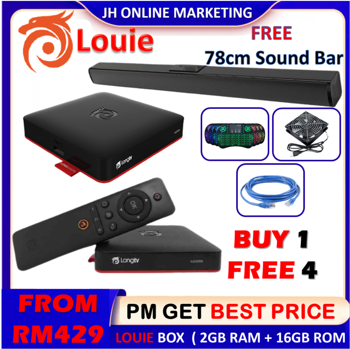 🔥LATEST 2023 VERSION 2G+16G🔥 LONGTV LONG TV TVbox Android Box 5GWIFI ...