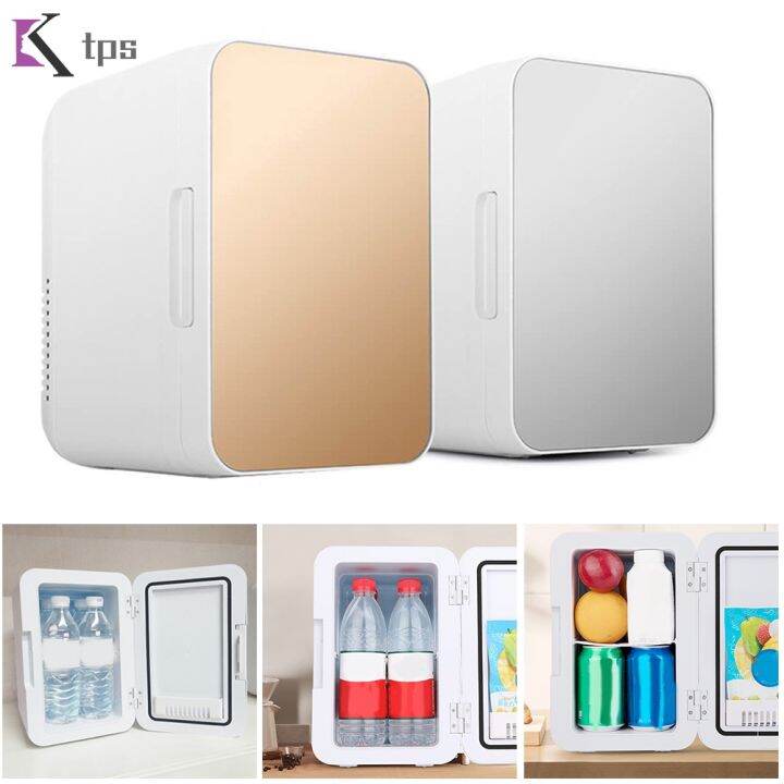 8L Mini Fridge Compact Mini Refrigerator Cooler and Warmer Single Door ...