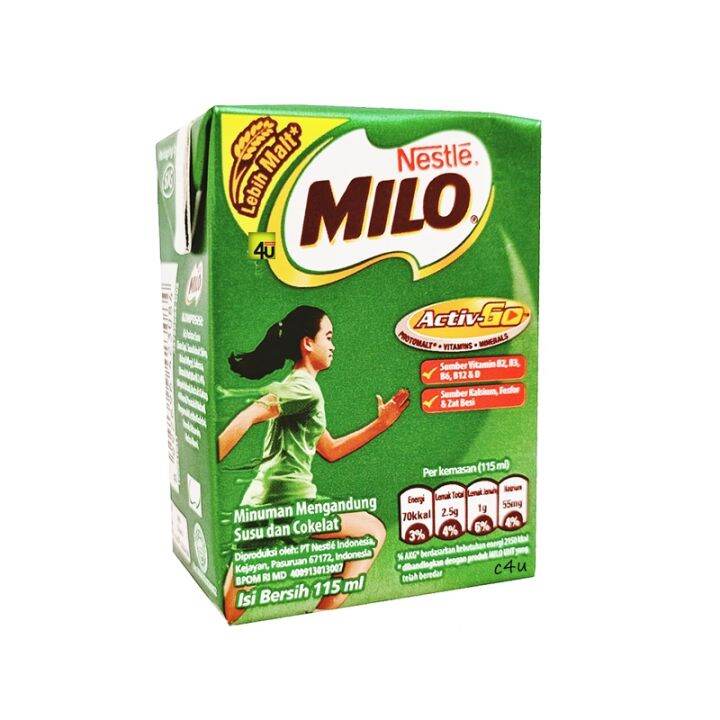 Milo - ActivGo RTD - 110 ml Tetra Pack | Lazada Indonesia