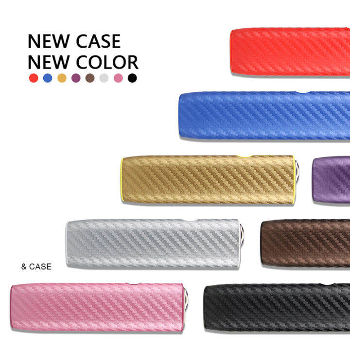 IQOS Iluma One Holder Case Soft Casing Box Twill Skin Pattern 8 Styles ...