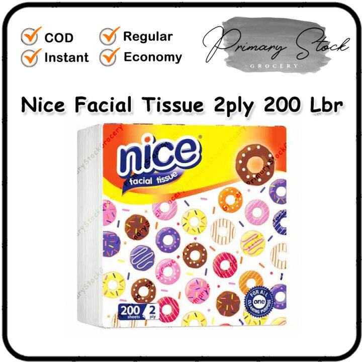Tisu Nice Murah 200 Sheet Tissue Kotak Kecil 2 ply 200 Lembar | Lazada ...