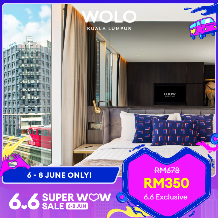 WOLO Kuala Lumpur - 2D1N Gold Room (Room Only) [HOTEL PACKAGE] | Lazada