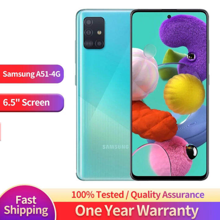 Samsung A51 6GB 128GB Dual Sim 5G Android 10 6.5 ''NFC 4500MAH สมาร์ทโฟน | Lazada.co.th